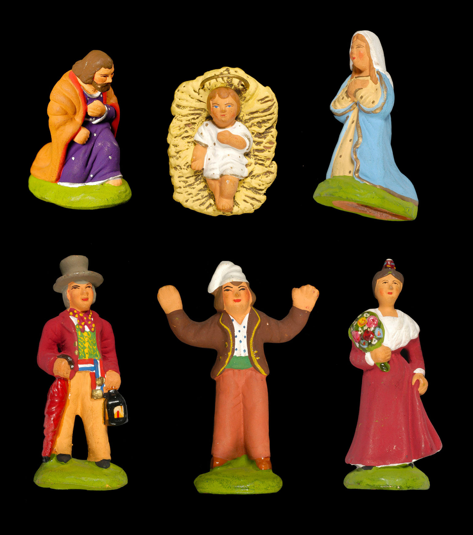 Nativity scenes and santons of Provence - Château de Gruyères
